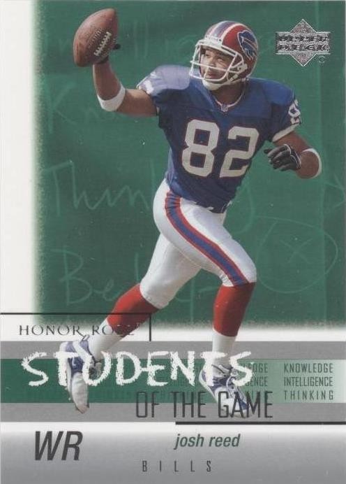 2002 Upper Deck Honor Roll - Josh Reed #SGW-4 for sale | eBay