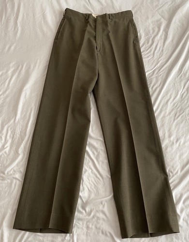 USMC Trousers 34XL Class 9 Tropical Green 2241 Vintage 1980s Watauga ...