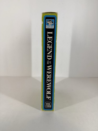 Legend Of The Werewolf ( VHS, 1987 ) Horror - Interglobal Home Video ...