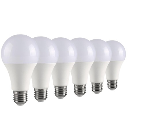 6-Pack 3 Way Bulb 50 100 150W Replacement LED Light Bulbs, Daylight ...