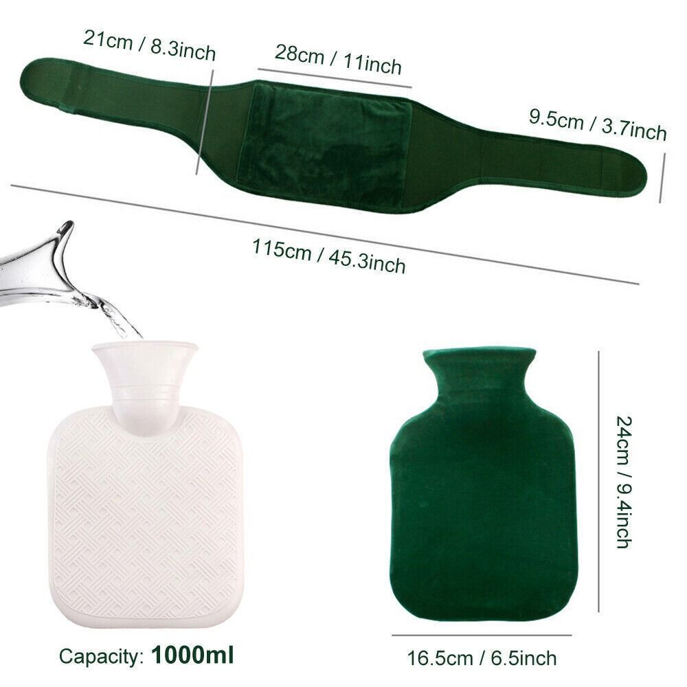 Pouch Hand Warmer Warming Bag Waist Cover Belt Hot Water Bottle Warm ...