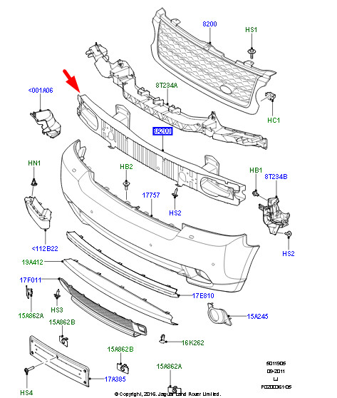 Land Rover LR020912 Genuine OEM Factory Original Reinforcement for sale ...