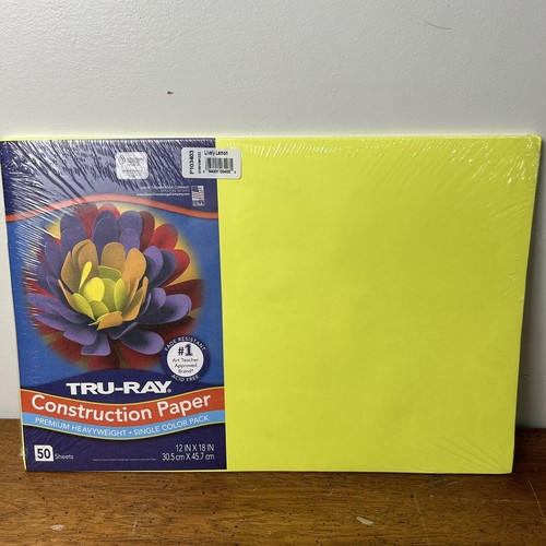 Tru-Ray | Premium Heavyweight Construction Paper Single Color Pack ...