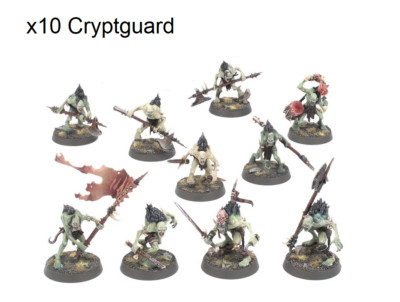 Warhammer NO BOX Flesh-Eater Courts 10x Cryptguard Crypt Guard | eBay