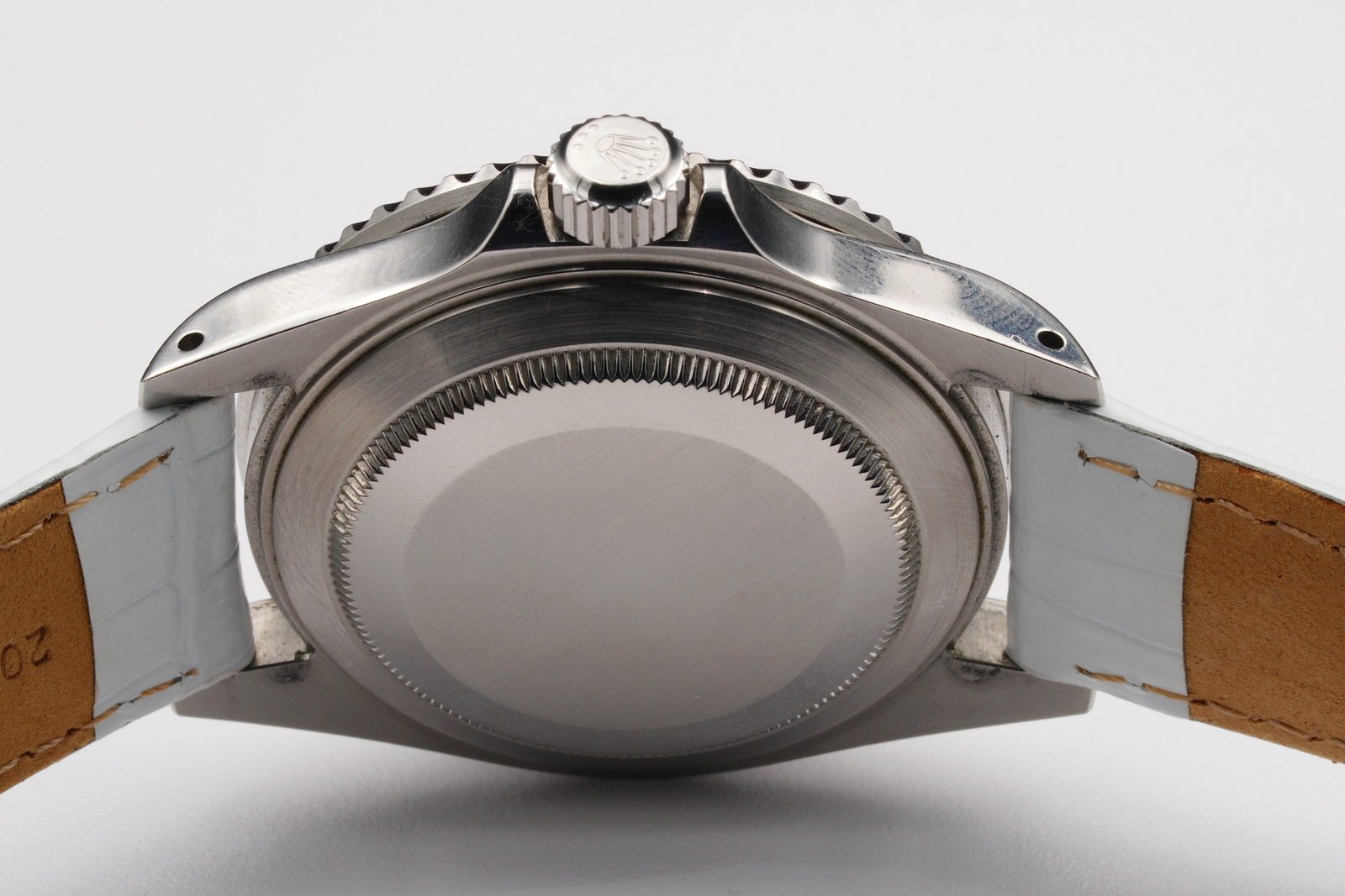 Mens Rolex Submariner Stainless Steel Watch w/ Black Dial & Bezel Date ...