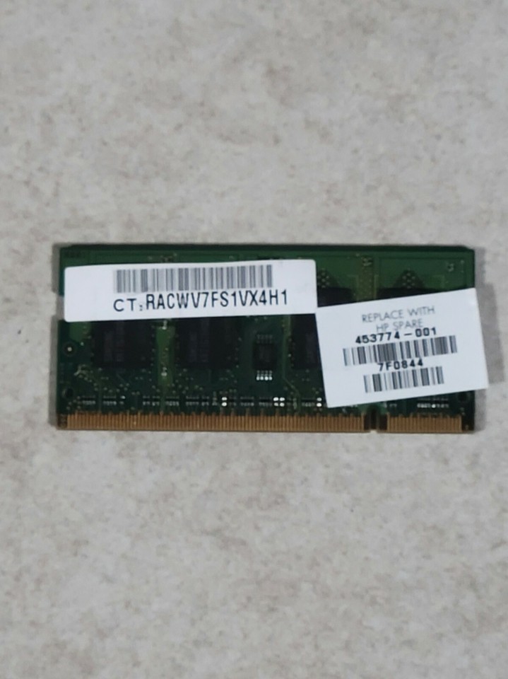 GENUINE SAMSUNG LAPTOP MEMORY RAM STICK 1GB 2RX16 PC2-5300S ...