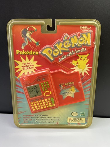 Pokemon Pokedex 1999 Tiger Electronics Original Vintage & Sealed ...