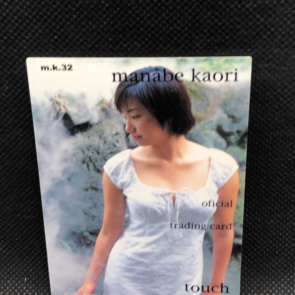 Kaori Manabe touch Card m.k.32 bikini Girl model Japanese 2000 Idol Japan | eBay