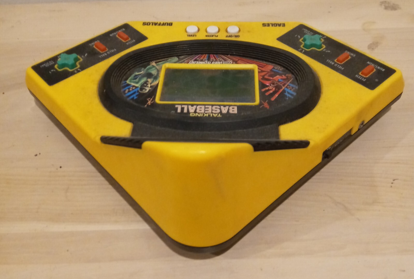 Vtech 1986 Electronic Talking Play By Play Baseball Handheld Game 1-2 ...