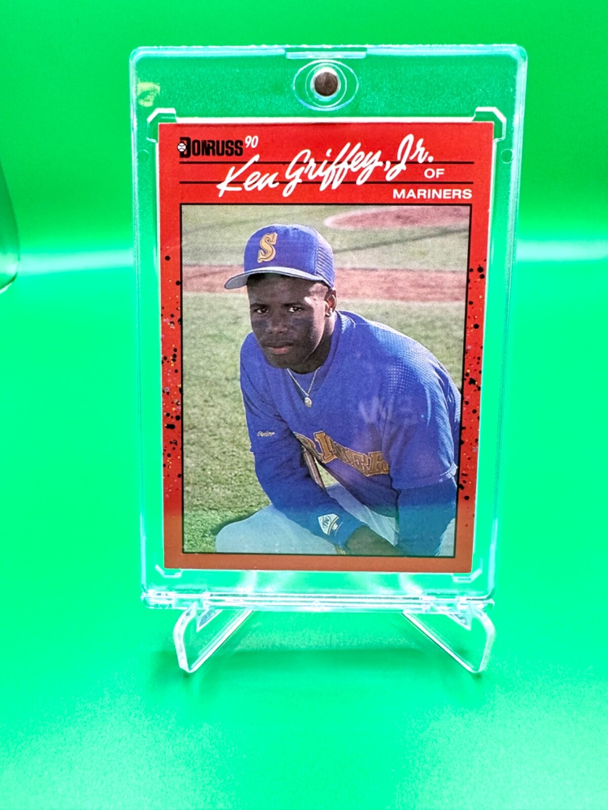 ULTIMATE ERROR CARD! 1990 Donruss Ken Griffey Jr. #365 ROOKIE! MEGA ...