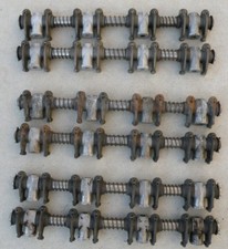 Set of 8 Ford Factory 427 Low Riser Rocker Arm Shaft Stands C2ae-6531-b ...