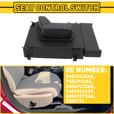 Front Right Passenger Side Power Seat Switch for CHRYSLER DODGE JEEP ...