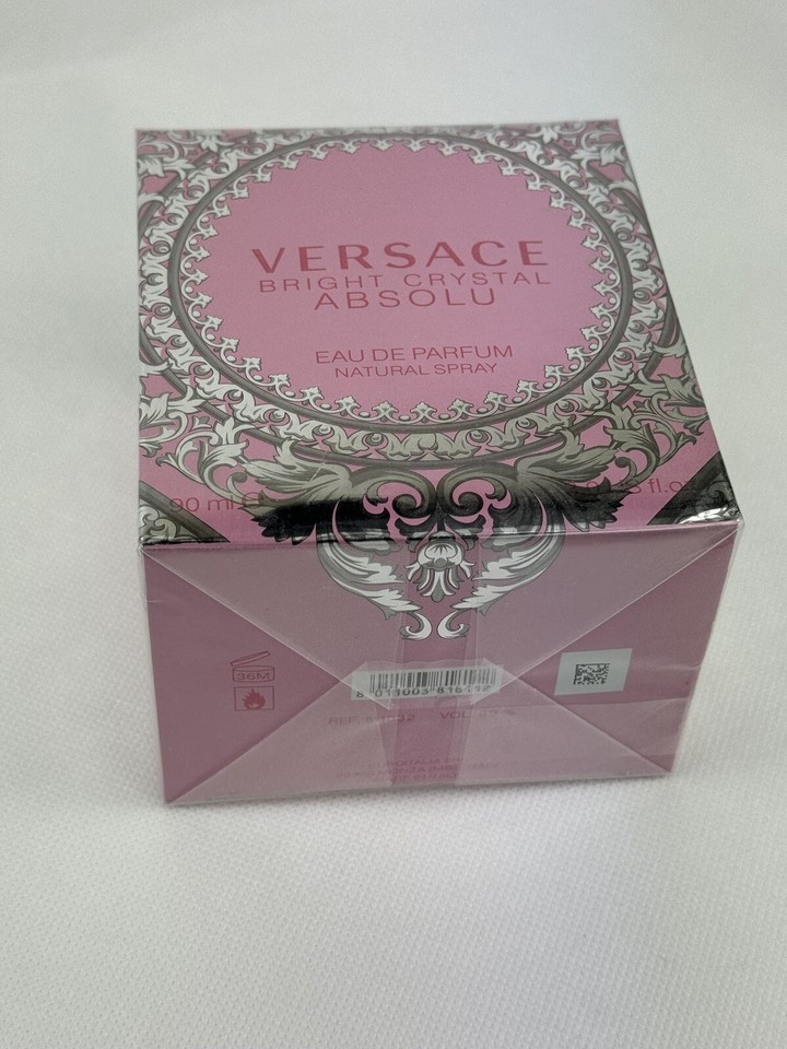 VERSACE Bright Crystal Absolu 90ml EDP for Women Spray New Sealed Box ...