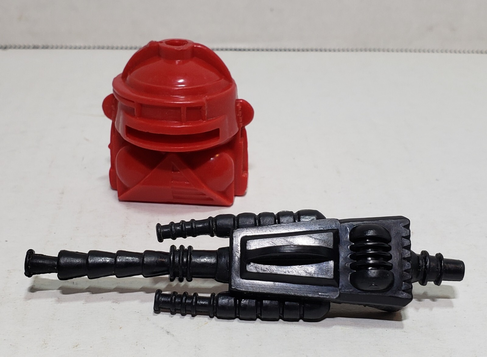 VINTAGE 1983 Remco MANTECH SolarTech ROBOT Warriors X-CHANGERS Helmet & Gun | eBay