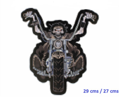 GRAND ECUSSON PATCH THERMOCOLLANT GHOST RIDER 29CMS / 27 CMS | eBay