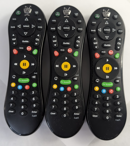 Lot Of 3: MEDIACOM TiVo Roamio Model 7020 On Demand Remote Control | eBay