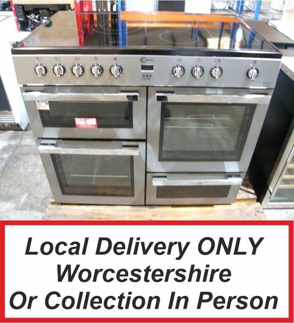 Flavel MLN10CRS Dual Fuel Range Cooker - Silver for sale online | eBay