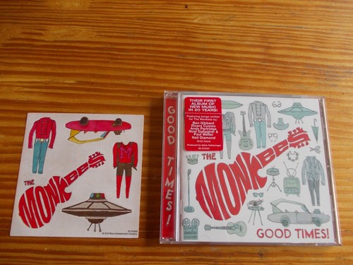 THE MONKEES - GOOD TIMES USA 2016 CD + BONUS STICKER SHEET - MINT ...