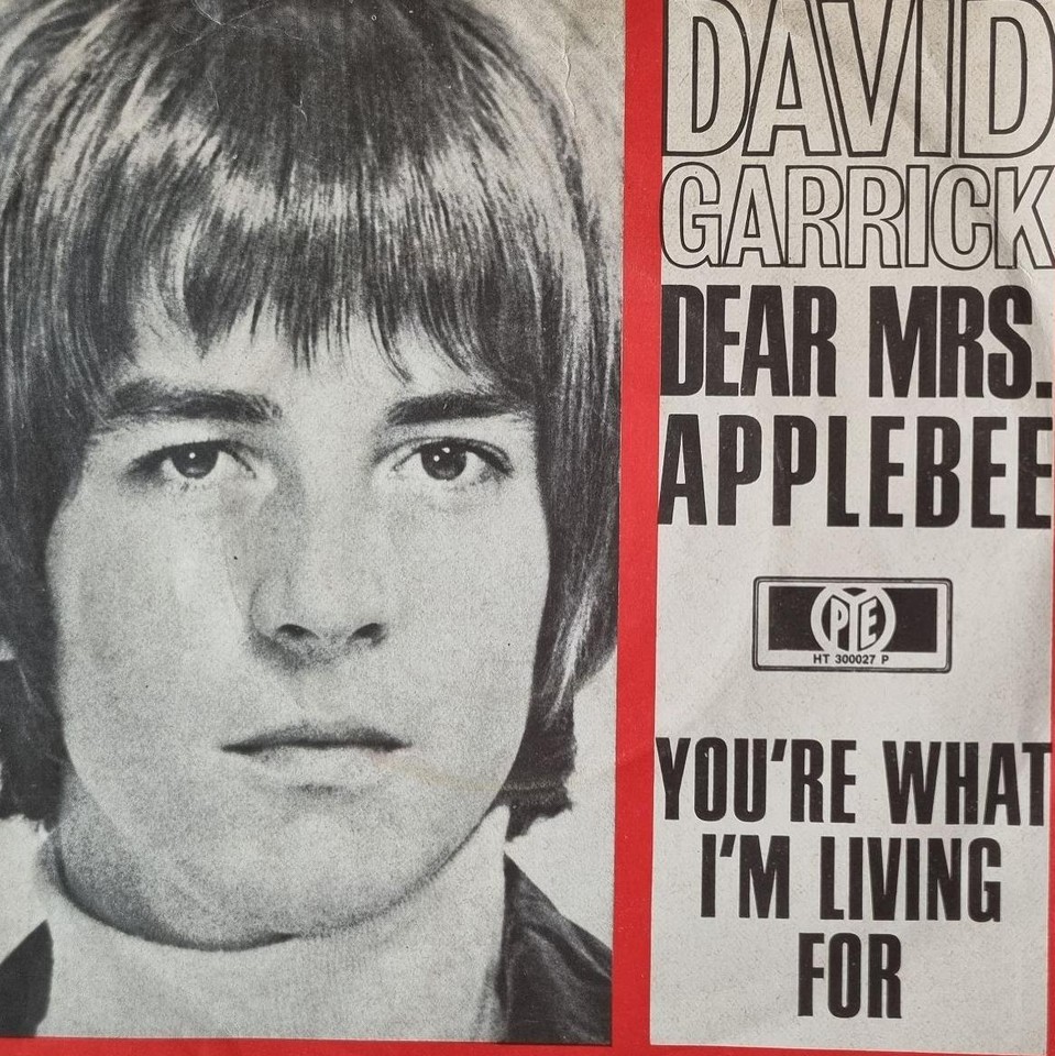 David Garrick - Dear Mrs. Applebee 7'' Vinyl Germany | eBay