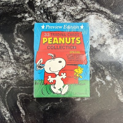 Peanuts Collection 33 Trading Cards Preview Edition New/Sealed | eBay