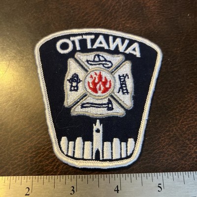Vintage Obsolete Ottawa Fire Dept. Patch | eBay