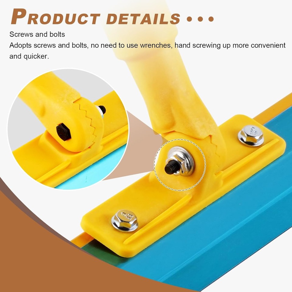 Notched Squeegee for Epoxy Self Leveling Cement Floor Tool | eBay