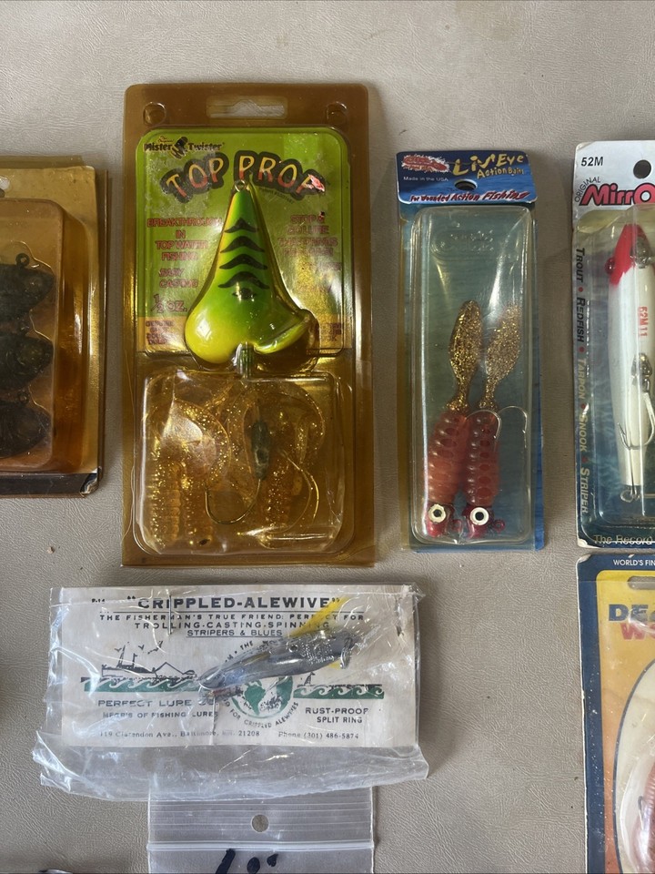Vintage Fishing Lot – Mixed Lures, Tackle & Accessories | eBay