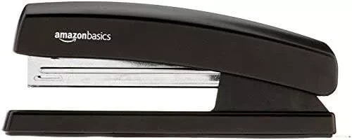 Amazon Basics Stapler with 1000 Staples, Matte Black 9041451609474 ...