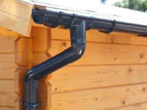 Mini Small Guttering & Fitting Black Shed,Porches,Conservatories ...