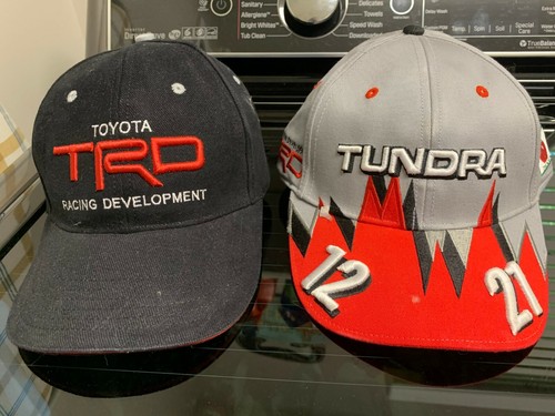 3 total TOYOTA racing development black HAT + Toyota tundra HAT + Stars ...