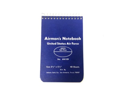 Vietnam War Era Airman’s Notebook 3x5 | eBay