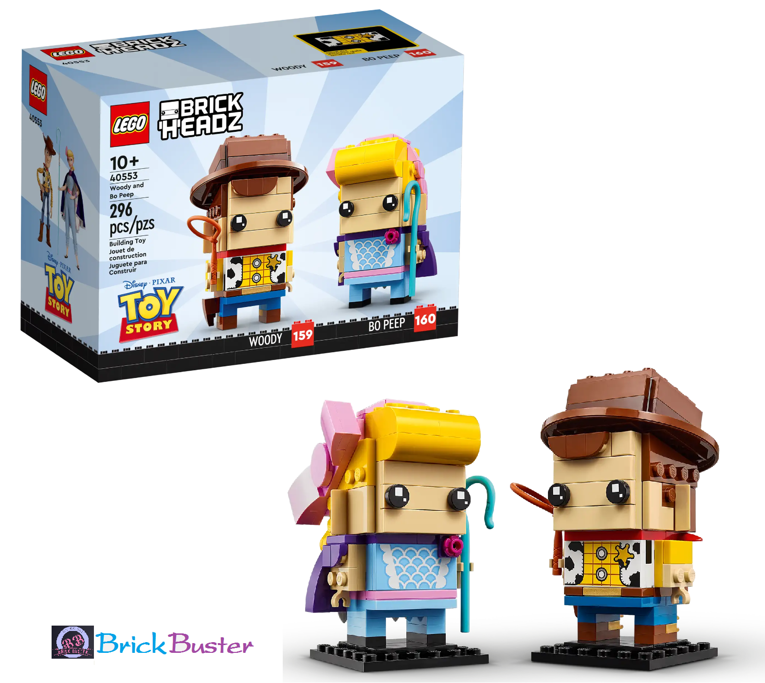 LEGO BRICKHEADZ 40553 Woody & Bo Peep Brand New Sealed | eBay
