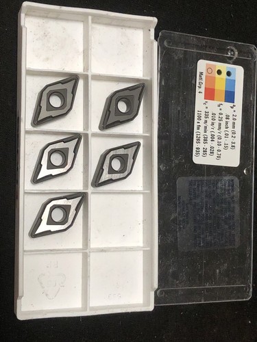 Qty. 5, Seco DNMG150412-MF2 TP2500 Carbide Turning Insert DNMG 443-MF2 ...