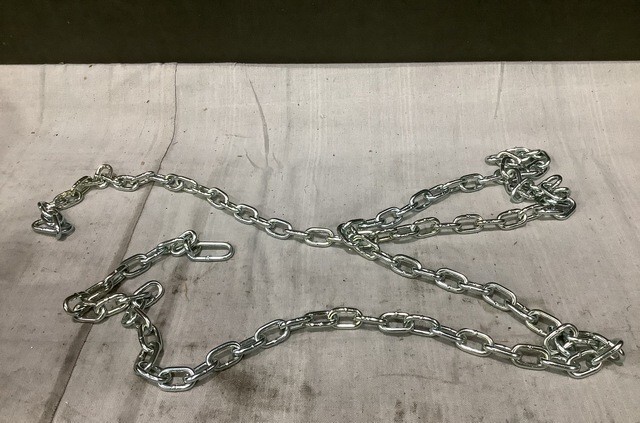 MILITARY VISTA MACHINING 8739382 13" SINGLE LEG CHAIN ASSEMBLY 4010-00 ...