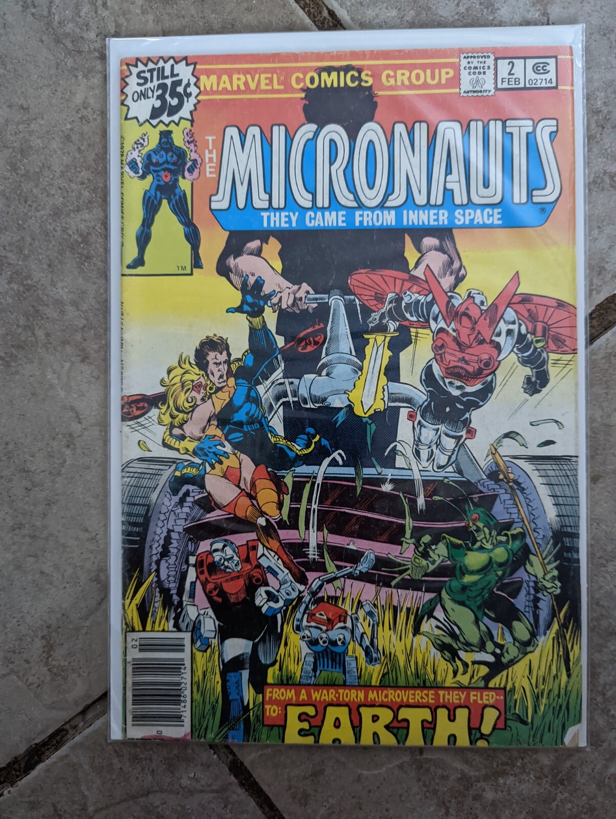 MICRONAUTS #2 (1979) Marvel Comics 'Newsstand' FN/VF | eBay