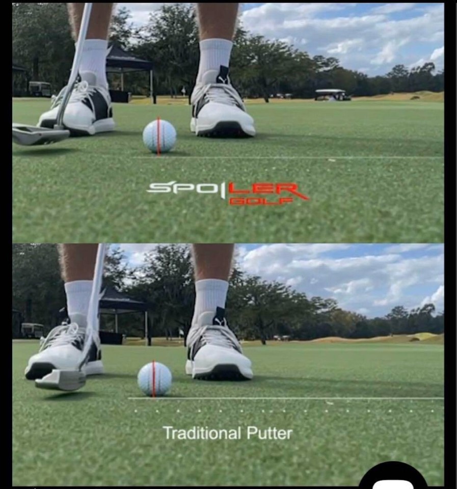 Spoiler OG Forward Roll Rotation Golf Putter PT 34 in used gift | eBay