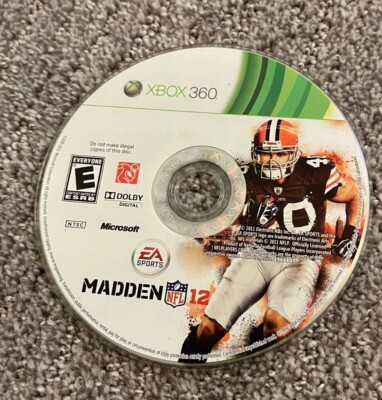 Xbox 360 : Madden NFL 12 (2011) - TESTED - Disc Only 14633196481| eBay