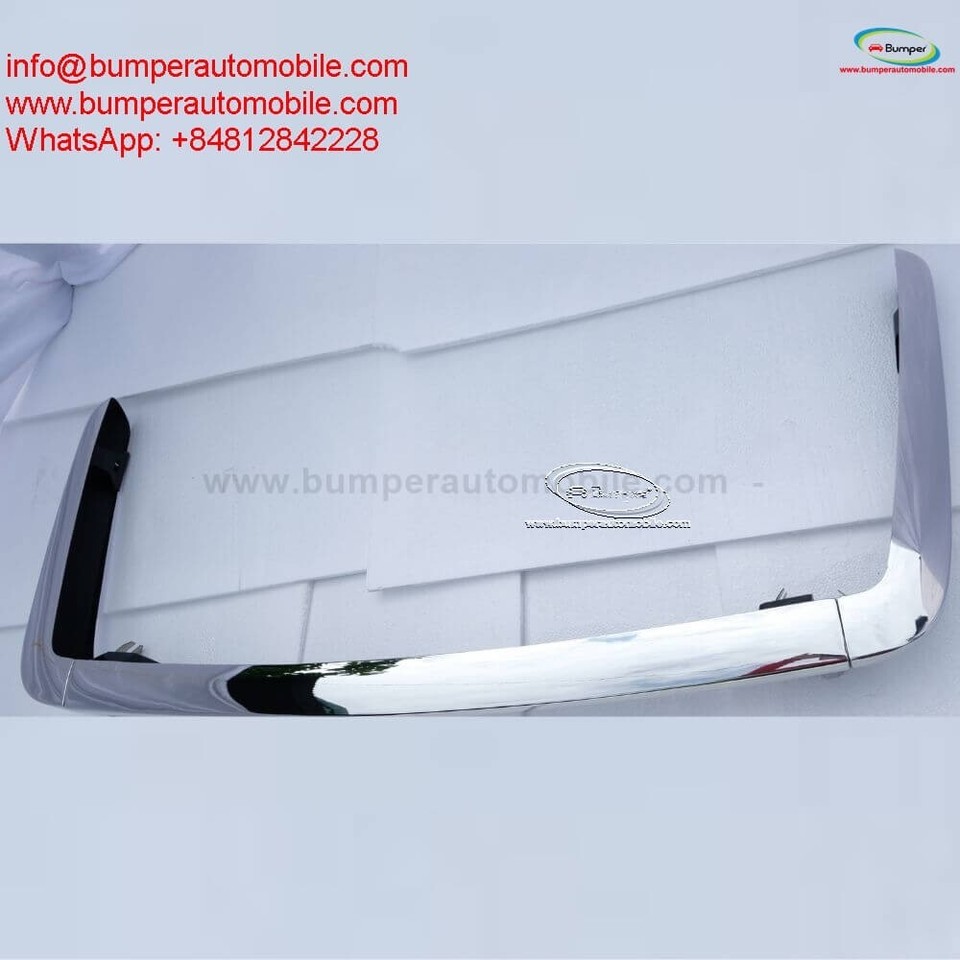 Triumph TR6 bumpers with number license plate shield (1974-1976) | eBay