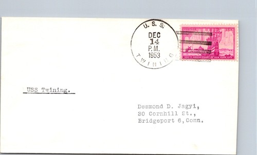 USS Twining - 12.14.1953 - F46615 | eBay