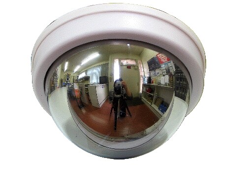 Dummy Spy Indoor Mirror Cover CCTV Security Dome Camera CC5180 | eBay