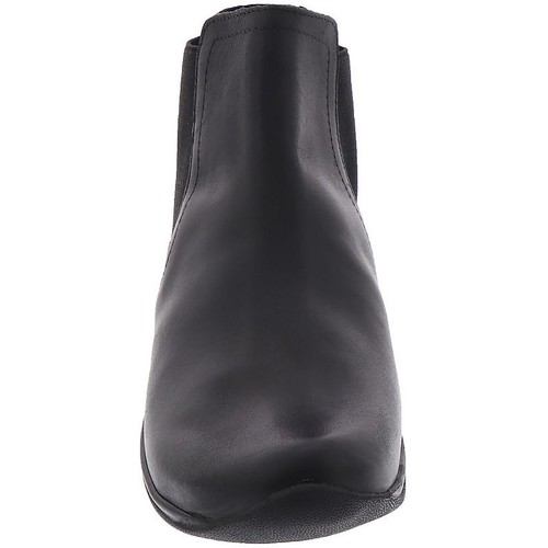 David Tate Womens Space Black Leather Booties Shoes 7.5 Narrow (AA,N ...