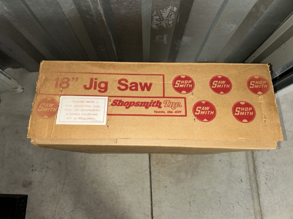 Shopsmith 18” Jigsaw – Clean Machine Missing Attachments Read ...
