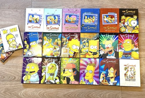 The Simpsons Box Series Seasons 1-17, 20 + Simpsons Movie | eBay