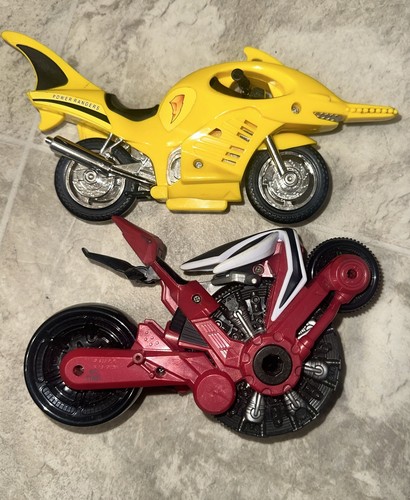 Mighty Morphin Power Rangers Dolphin 1995 / Red Ranger Motorcycle ...