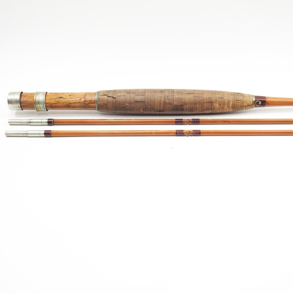 Vintage H.L. Leonard Bamboo Fly Fishing Rod. Model 66. 8’ 2/2. W/ Tube ...