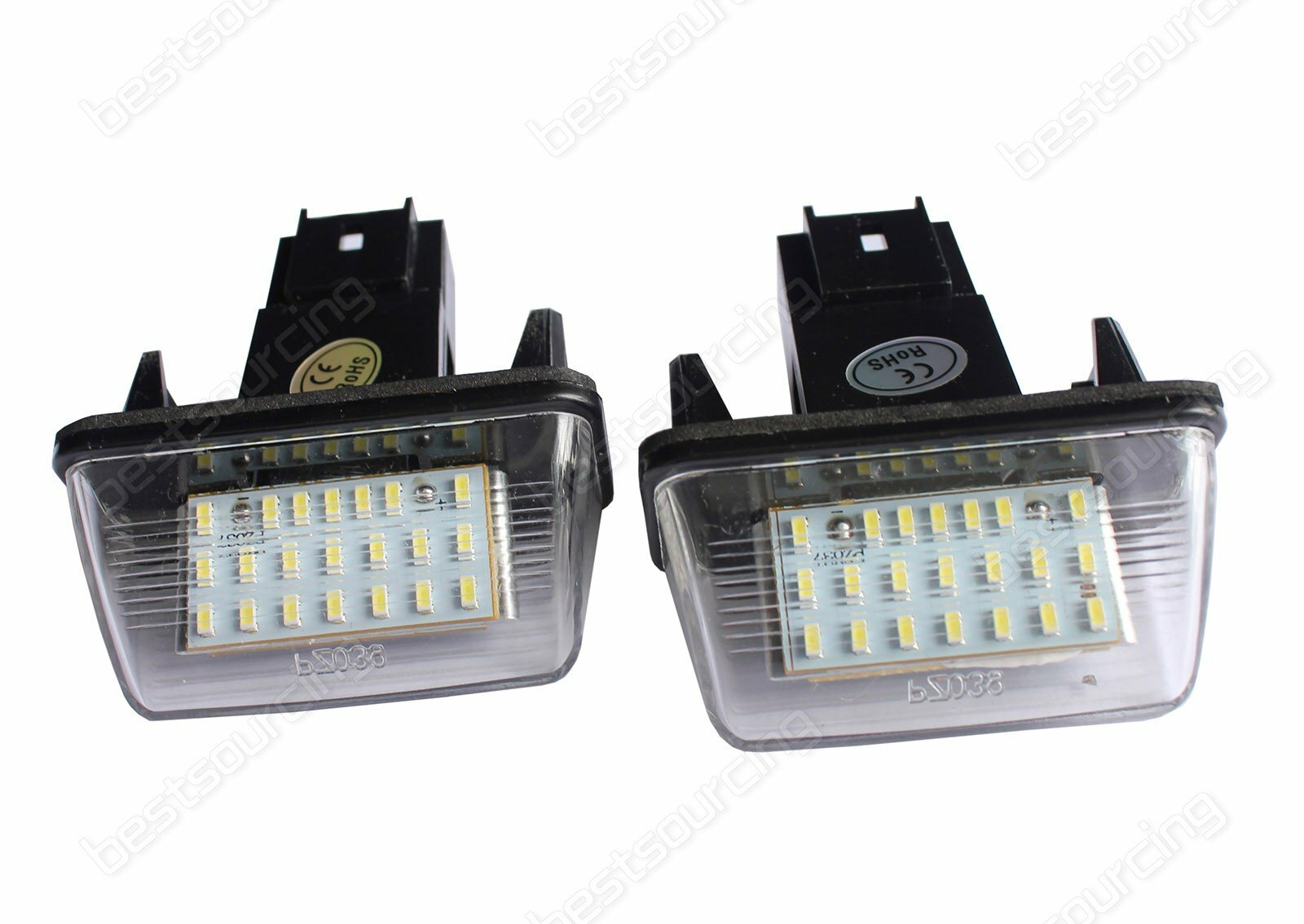 Feux de Plaque D'immatriculation LED Eclairage Lampe Citroën C3 C4 C5 ...