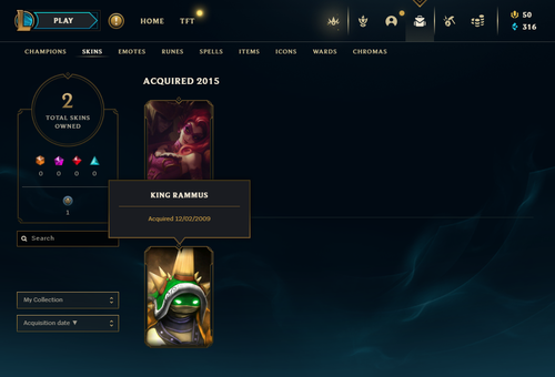 King Rammus Buy | League of Legends Account with Rare Skin | North ...