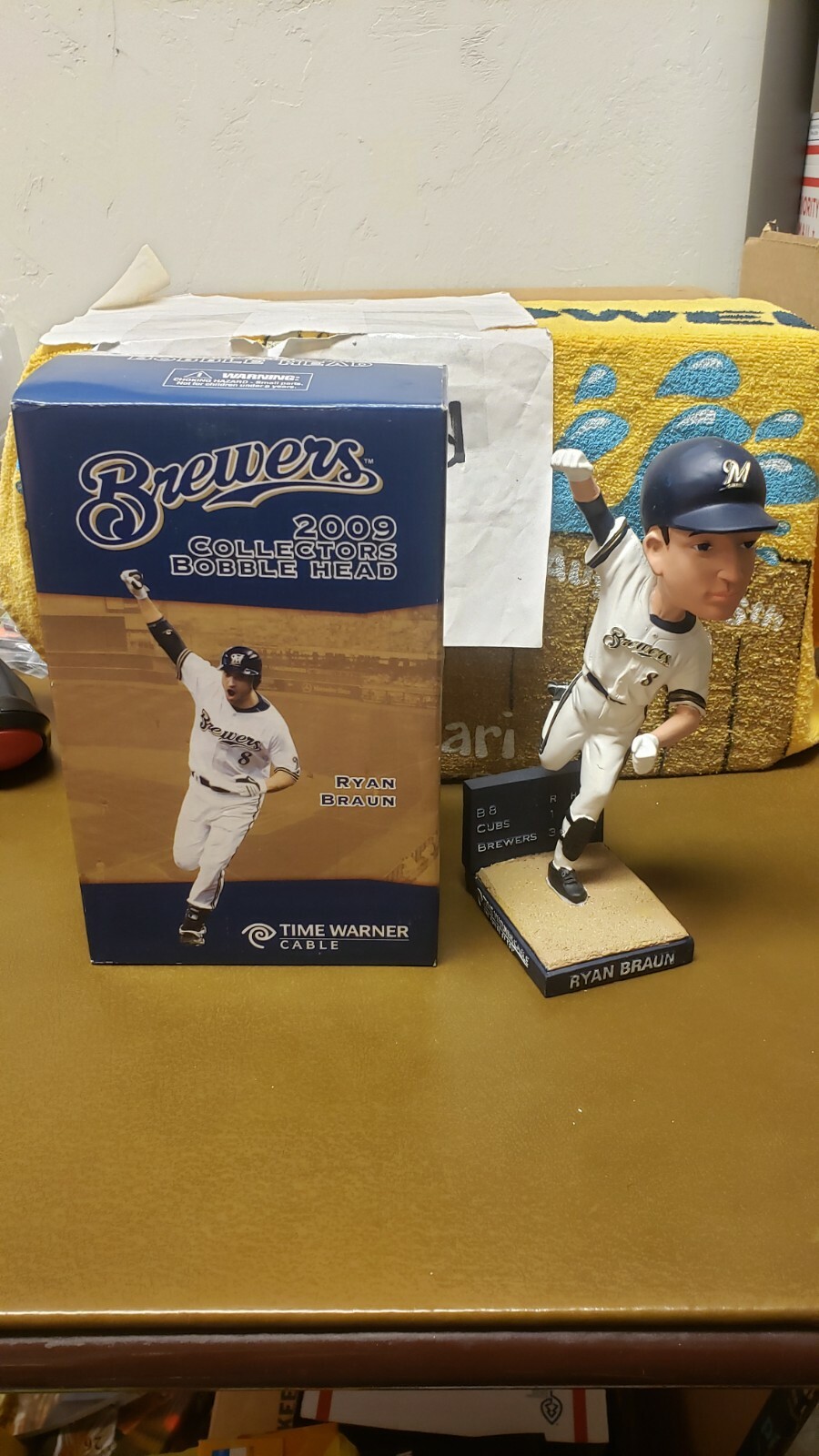 NIB 2009 RYAN BRAUN BREWERS BOBBLEHEAD SGA 5/3/2009 | eBay