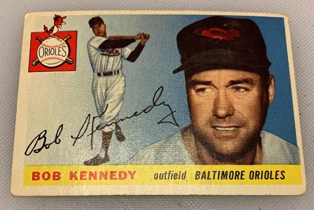 1955 Topps # 48 Bob Kennedy Baseball Card Baltimore Orioles | eBay