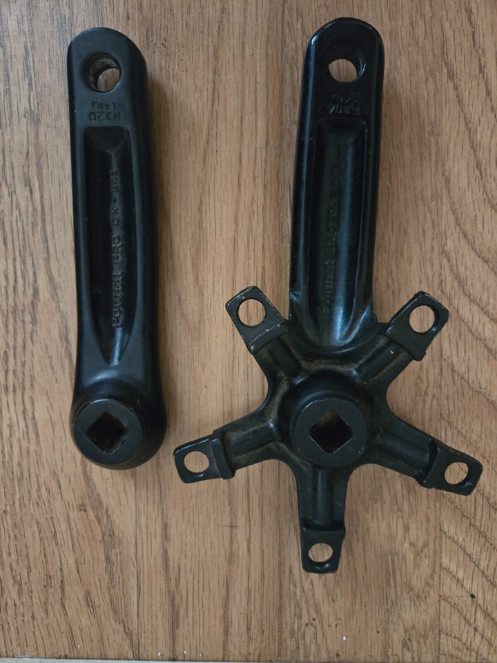 OLD SCHOOL BMX BULLETPROOF ALUMINUM 140mm CRANKS JUNIOR MINI VINTAGE ...